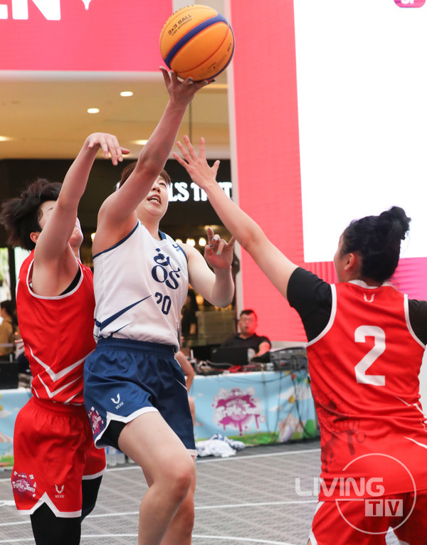 WKBL 대표 여름 이벤트 '3x3 Triple Jam' 국내외 12개팀 참가 기량 겨뤄