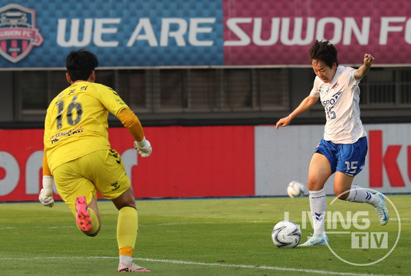 화천 KSPO, 수원FC 위민에 후반 내리 3골 내주며 3-3 무승부